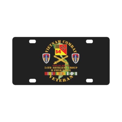 License Plate - Army - Vietnam Combat Vet - 54th Artillery Group - II ...