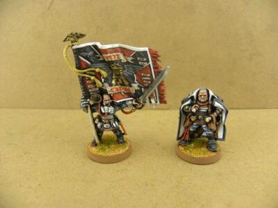 Warhammer 40K painted Lord Castellan Creed and Colour Sergeant Kell | eBay