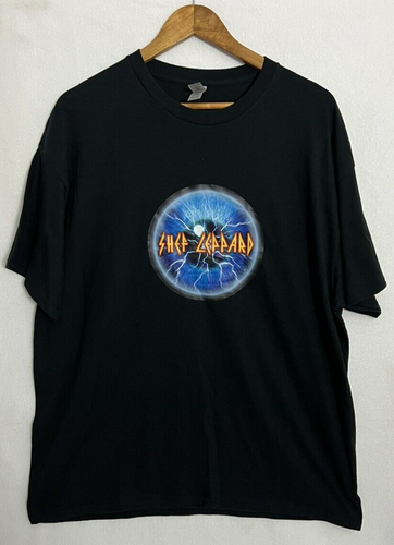 Shef Leppard T Shirt Black Good Used Condition Music Band Tribute Band ...