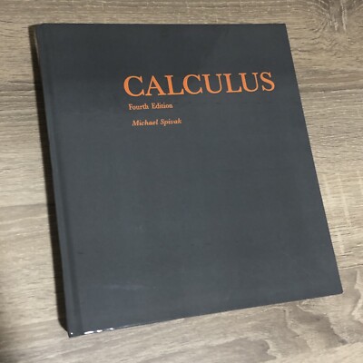 Calculus By Michael Spivak 4th Edition Hardcover Book | eBay