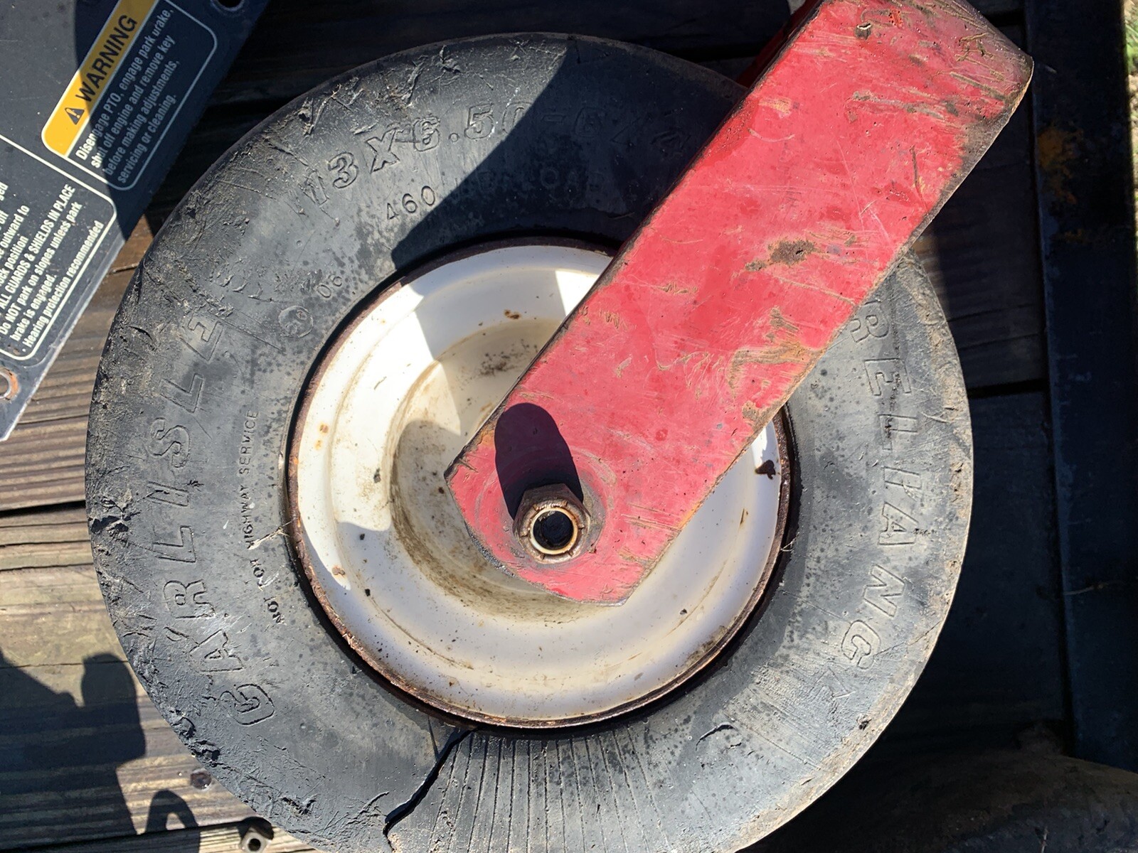 exmark zero turn mower front fork wheel | eBay