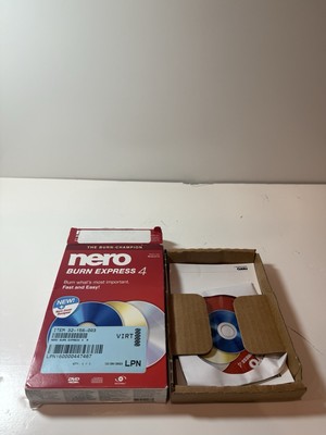Nero Burn Express 4 | Burn CD DVD Bluray | Copy | Rip | Convert ...