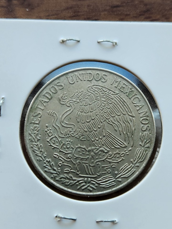 1980 Un One 1 Peso Mexican Mexico Coin Estados Unidos Mexicanos | eBay