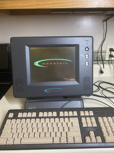 Vintage Monorail PC Model 133 All-in-one Computer With Mouse And ...