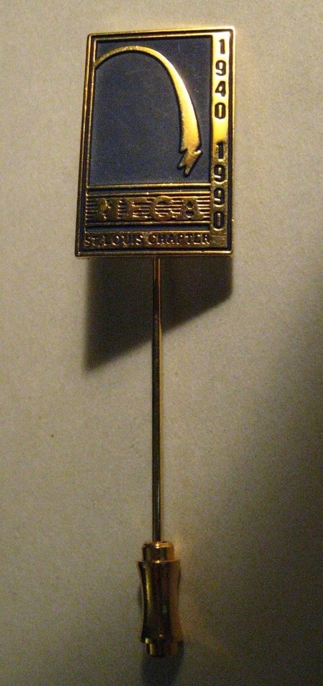 St Saint Louis NECA Lapel Pin - 1990 National Electrical Contractors ...