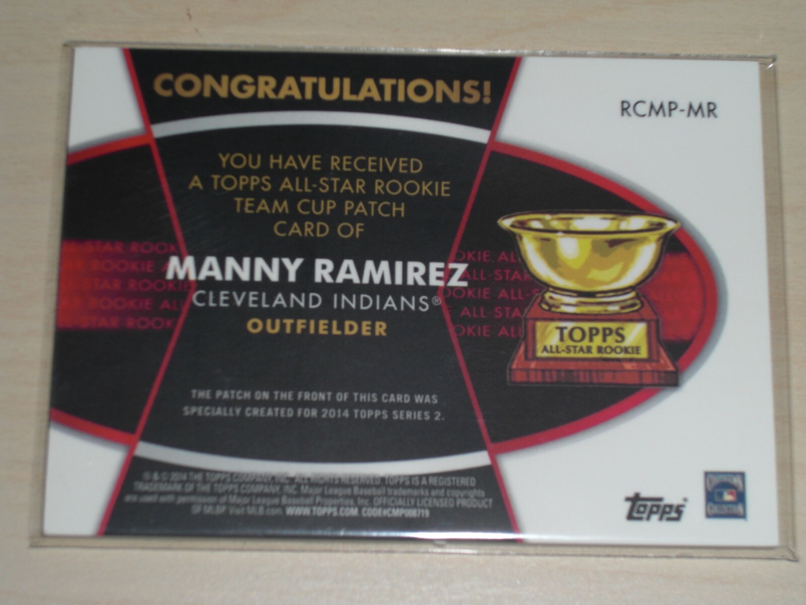 2014 Topps Baseball All-Star Rookie Team Cup Patch Cards ***Complete ...