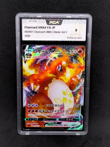 Charizard VMAX 002/021 FA Pokemon Card Japanese PCA 9 - Fast Shipping ...