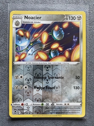 Carte Pokémon Noacier Reverse 122/195 Tempête Argentée NM | eBay
