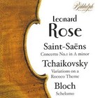 Leonard Rose Performs Saint-Saens Bloch - Tchaikovsky | eBay