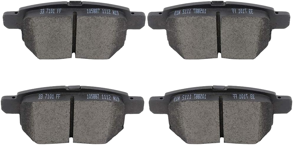 D1354 Rear Ceramic Disc Brake Pads Fits Toyota Corolla, Matrix, Scion ...