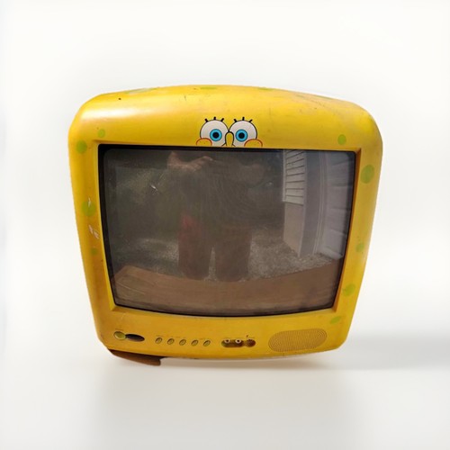 Spongebob Squarepants TV 13" CRT 2005 Emerson SB313 TESTED WORKS GOOD ...