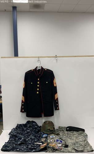 Lot of Assorted Military Uniform Pieces | eBay