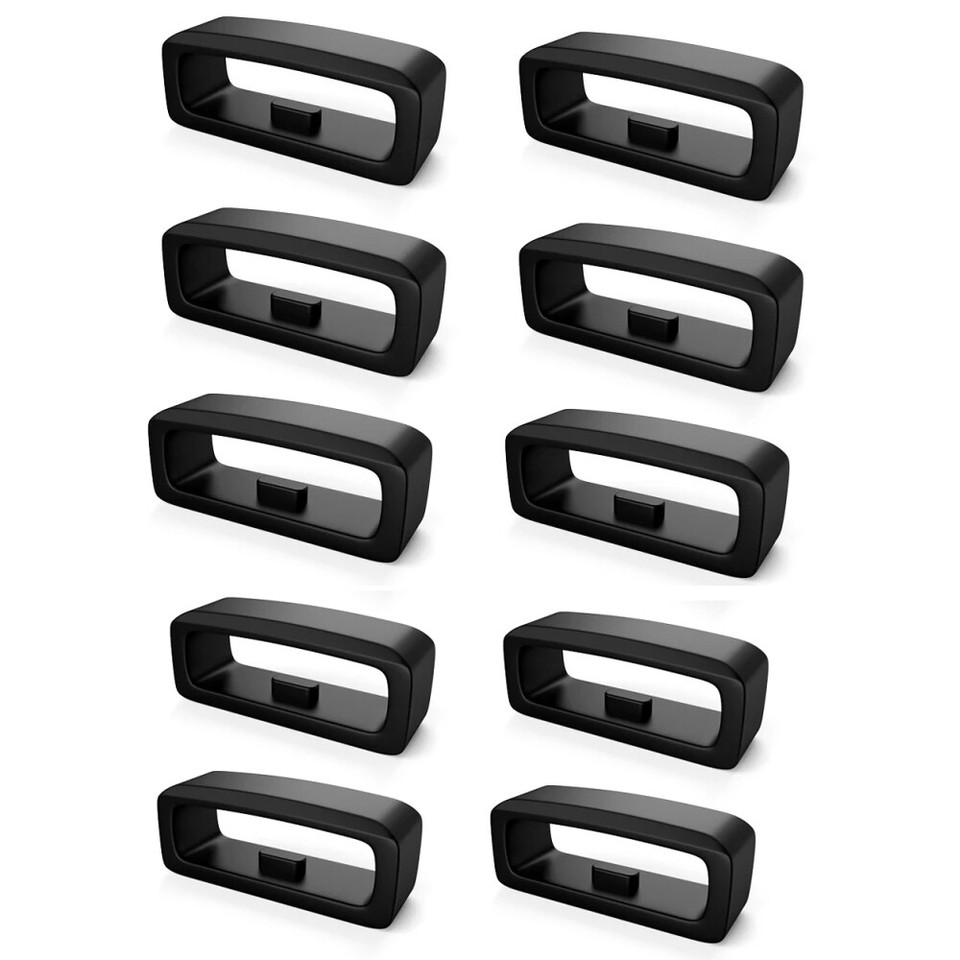 Silicone Rubber Garmin Watch Strap Band Keeper Holder Hoop Loop Ring ...