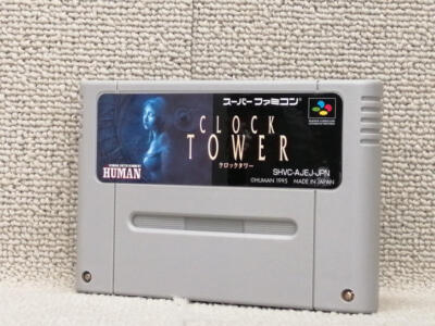 Clock Tower Nintendo Super Famicom SFC SNES Cartrage Only Japan import ...