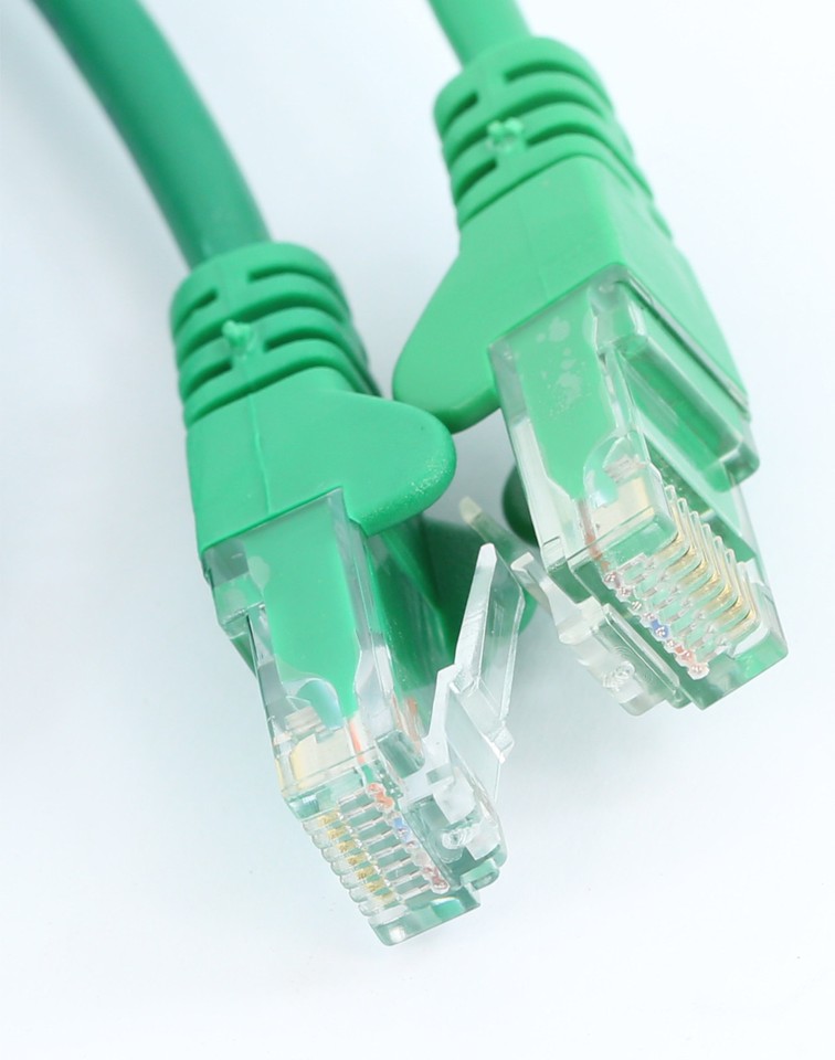 Ethernet Network Cable RJ45 Internet LAN Patch LEAD Cat5e Snagless ...