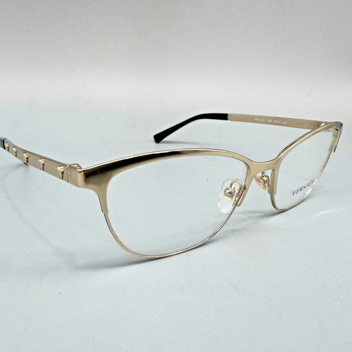 VERSACE VE 1251 / 1252 Woman's Eyeglasses-53-16-140 PALE GOLD !NO CASE ...