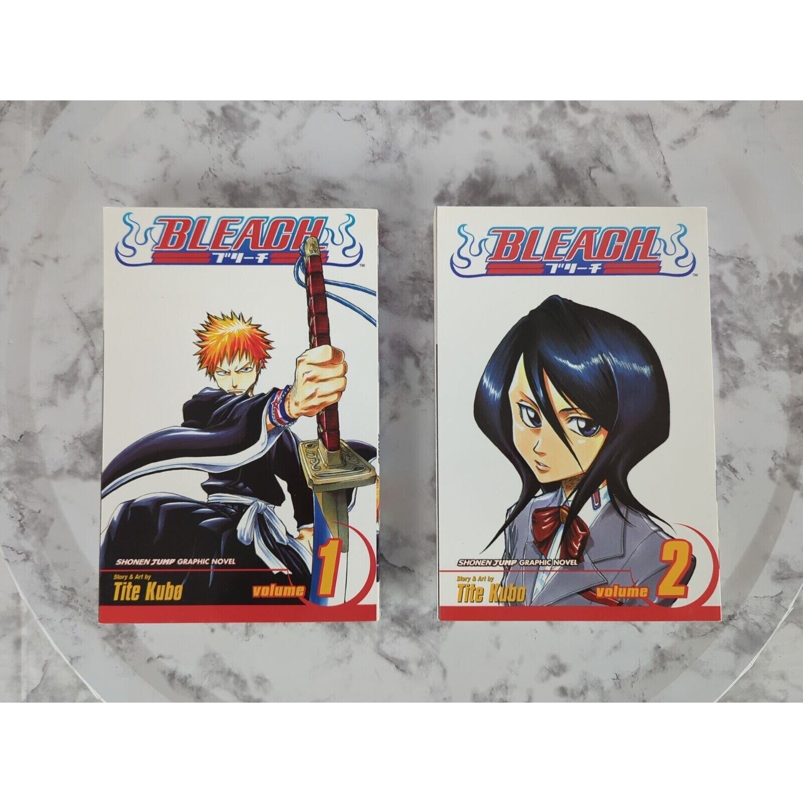 Bleach Shonen Jump Graphic Novel Bundle Vol 1 & 2 Books Tite Kubo | eBay