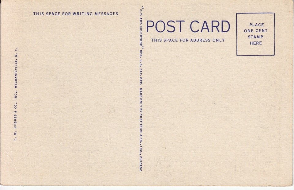 New York - Steep Grade, Whiteface Memorial Highway - Vintage Post Card ...