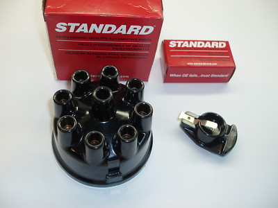 1949-56 Ford V8 & Flathead 8BA distributor cap & rotor set 272 292 312 ...