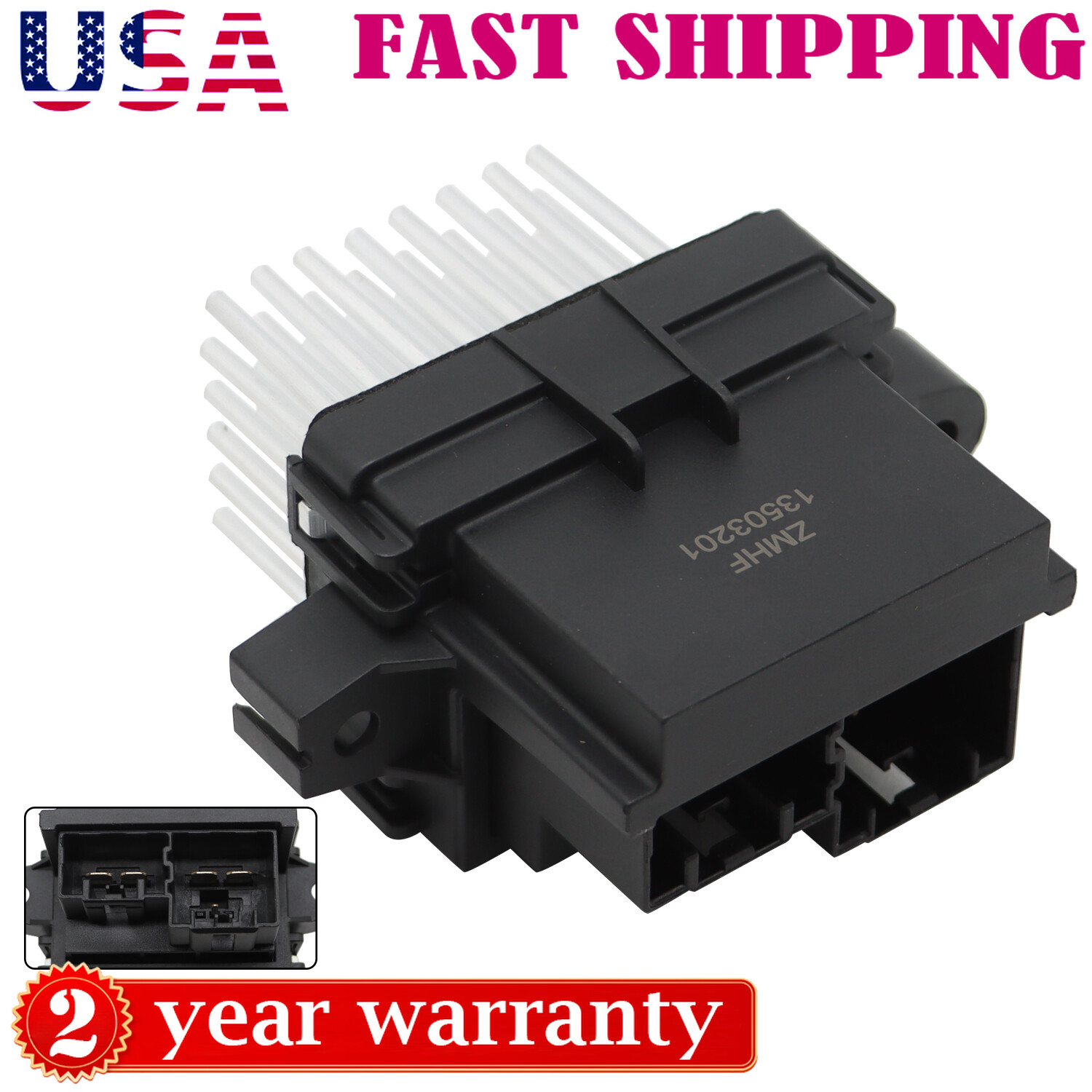 84178783 Blower Motor Resistor For Buick Chevrolet Camaro GMC Cadillac ...