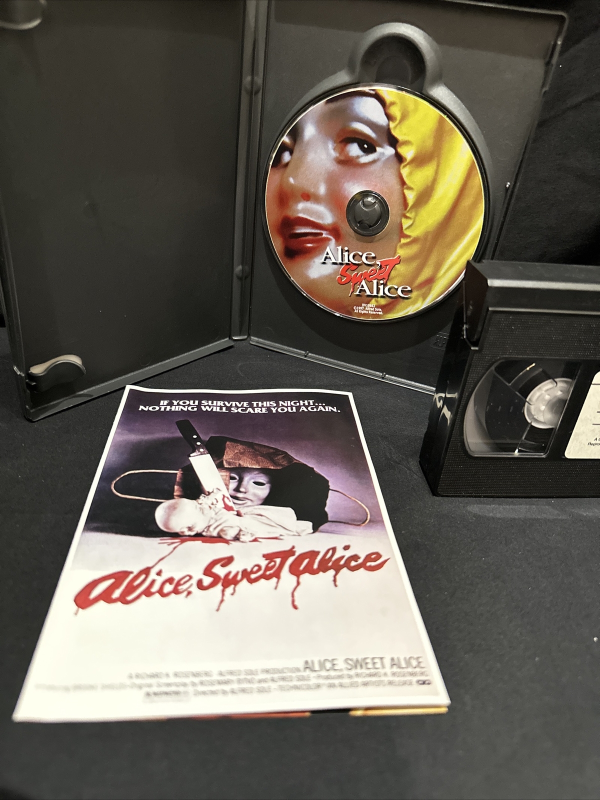 Vintage Alice, Sweet Alice (VHS, 1977) & Dvd Brooke Shields Horror Cult ...