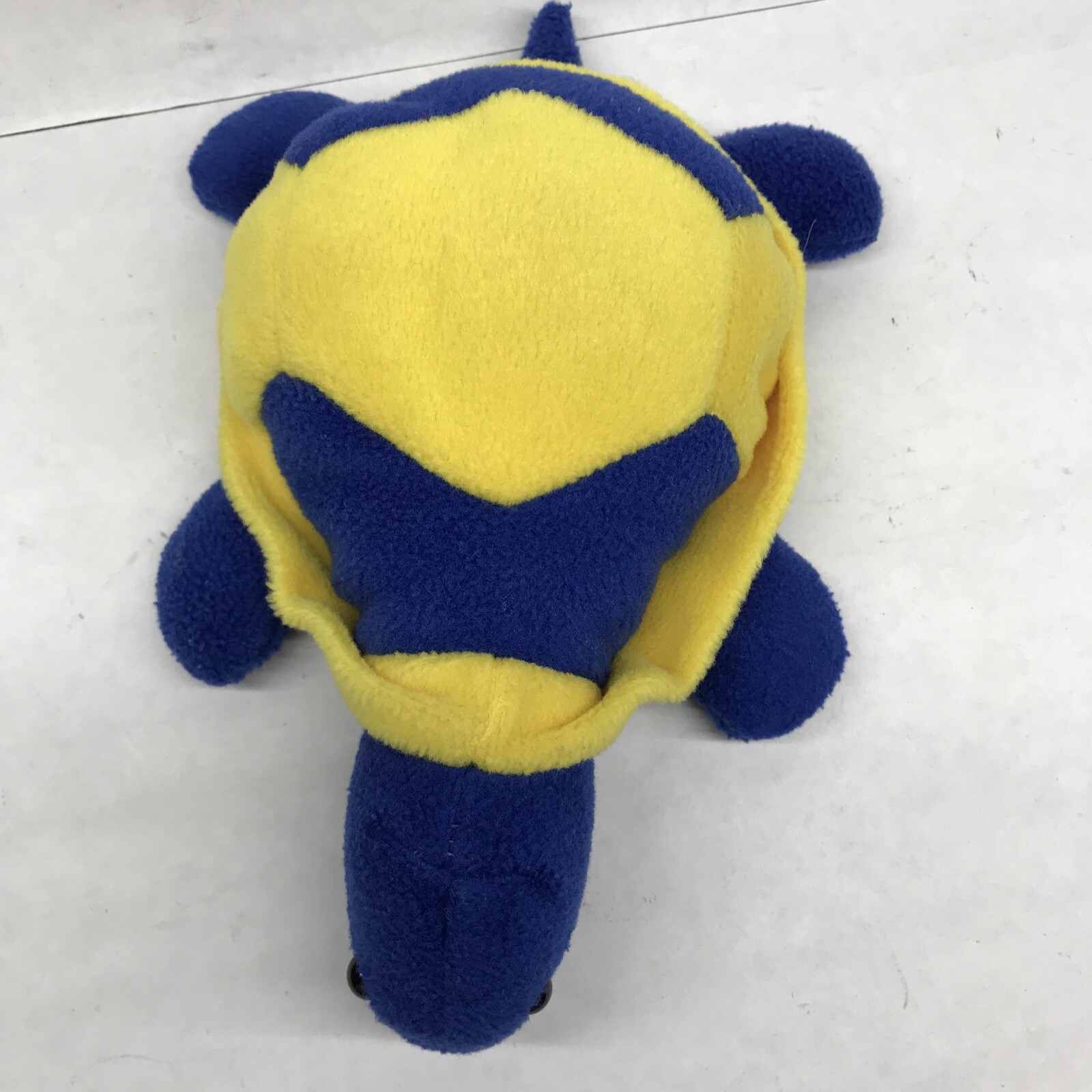 Nanco Turtle Stuffed 8.25” Blue w/Yellow Shell Plush Sea Animal ...