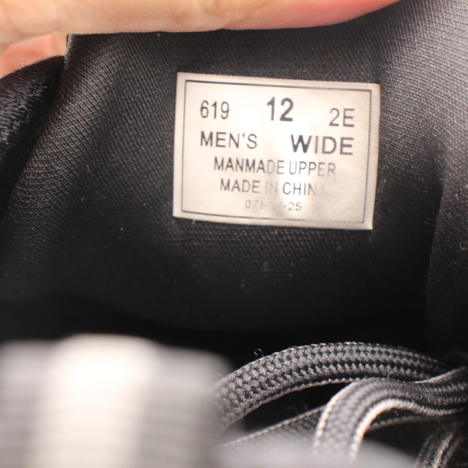 Orthofeet 619 Lava Stretch Sneakers Men's 12 EE Wide Knit Orthotic ...