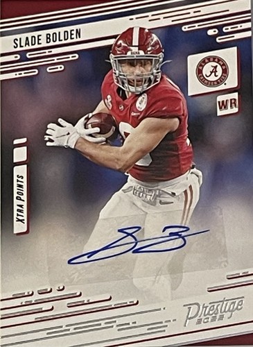 2022 Chronicles Prestige XTRA POINTS SLADE BOLDEN AUTO #PX-SBO NCAA ...