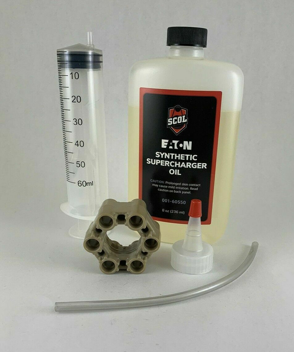 Genuine OEM Eaton Supercharger Oil & Isolator kit 3.0 Liter Jaguar Land ...
