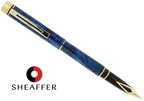 Sheaffer Targa Blue Marble Fountain Pen | eBay