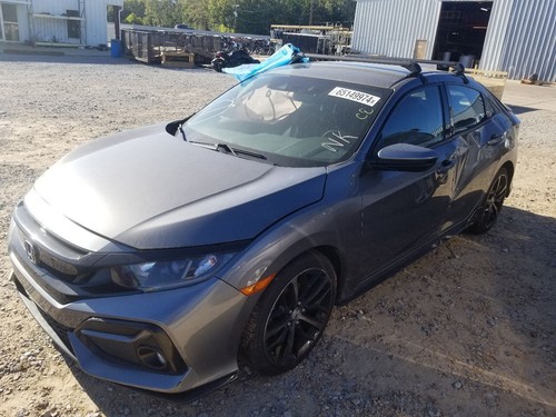 21 2021 HONDA CIVIC HATCHBACK OVERHEAD ROOF CONSOLE BLACK | eBay