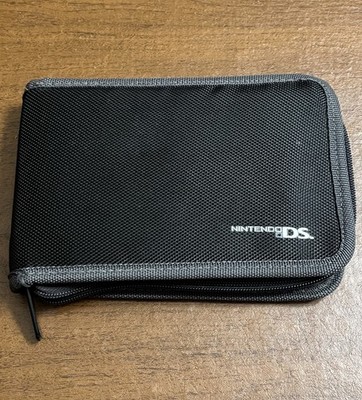 Official Nintendo DS Carrying Case Travel Bag Black & Gray | eBay