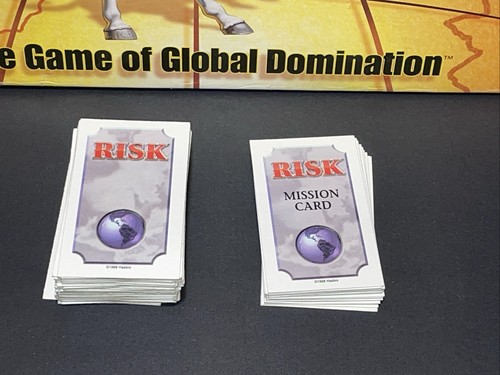 1998 Risk Replacement Cards All 56! 12 Mission Cards 44 Territory Cards ...