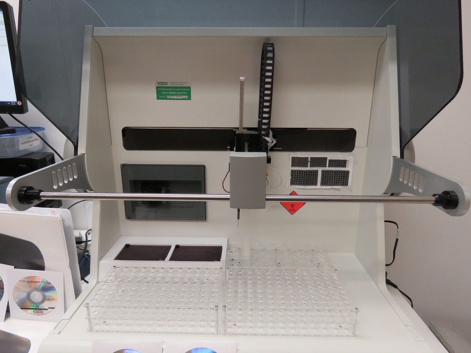 2017 Bio-Rad PhD Ix IFA Slides EIA Microplates w/ PC, PR4100 Reader ...