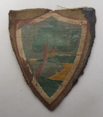 ISRAEL ARMY shoulder TAG IDF ZAHAL CANVAS OLD TYPE RARE MILITARY CUT IN ...