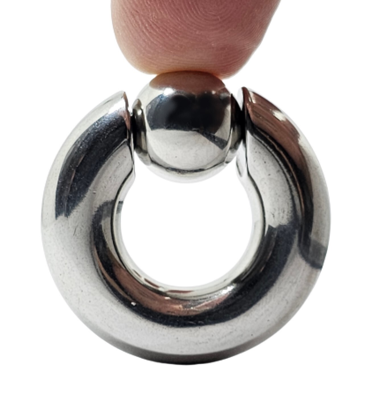 Easy Fit Heavy 35mm BCR CBR Ring 00g (10mm) 14mm Ball Closure PA Prince ...