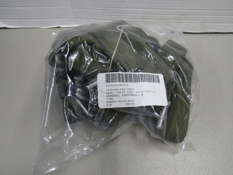 US Stabo Rig Extraction Harness LRRP Special Forces Vietnam Type Sz ...