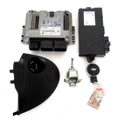 BMW MINI R57 One N16 1.6 Petrol Manual ECU DDE CAS Key Fob Lock Set ...