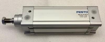 FESTO 163406 DNC-63-125-PPV-A CYLINDER 63MM BORE 125MM STROKE NEW NO ...