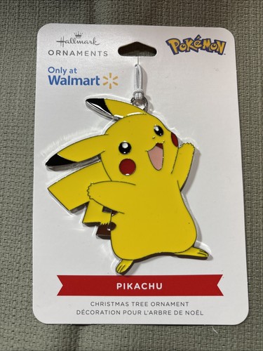 NEW 2024 Hallmark Pokemon: PIKACHU Christmas Tree Ornament Nintendo ...