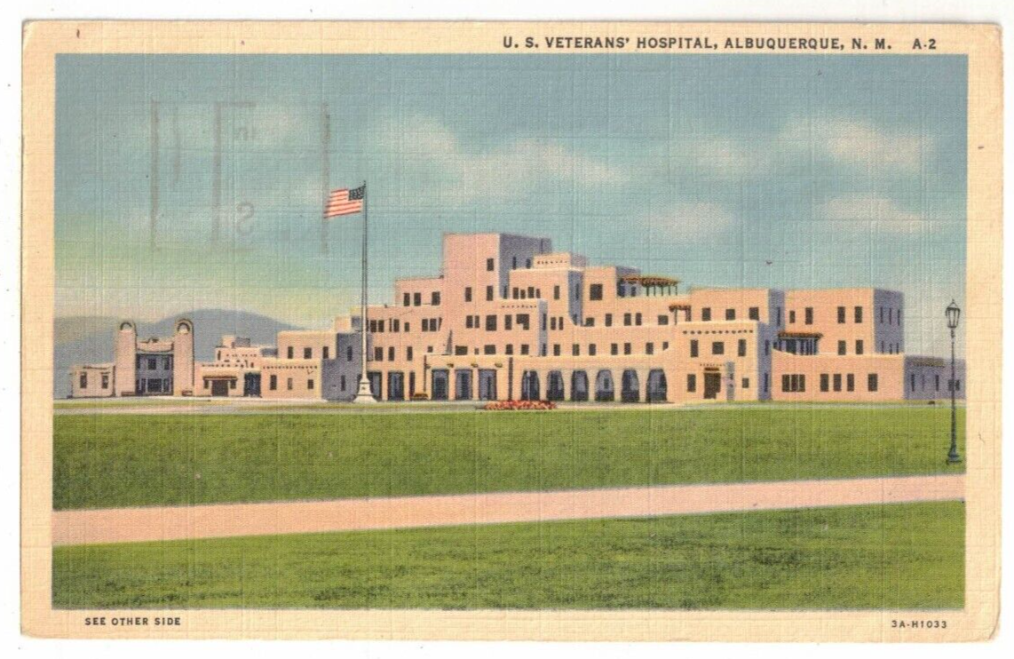 1933 Postcard: Scenic View of Veterans Administration Hospital ...