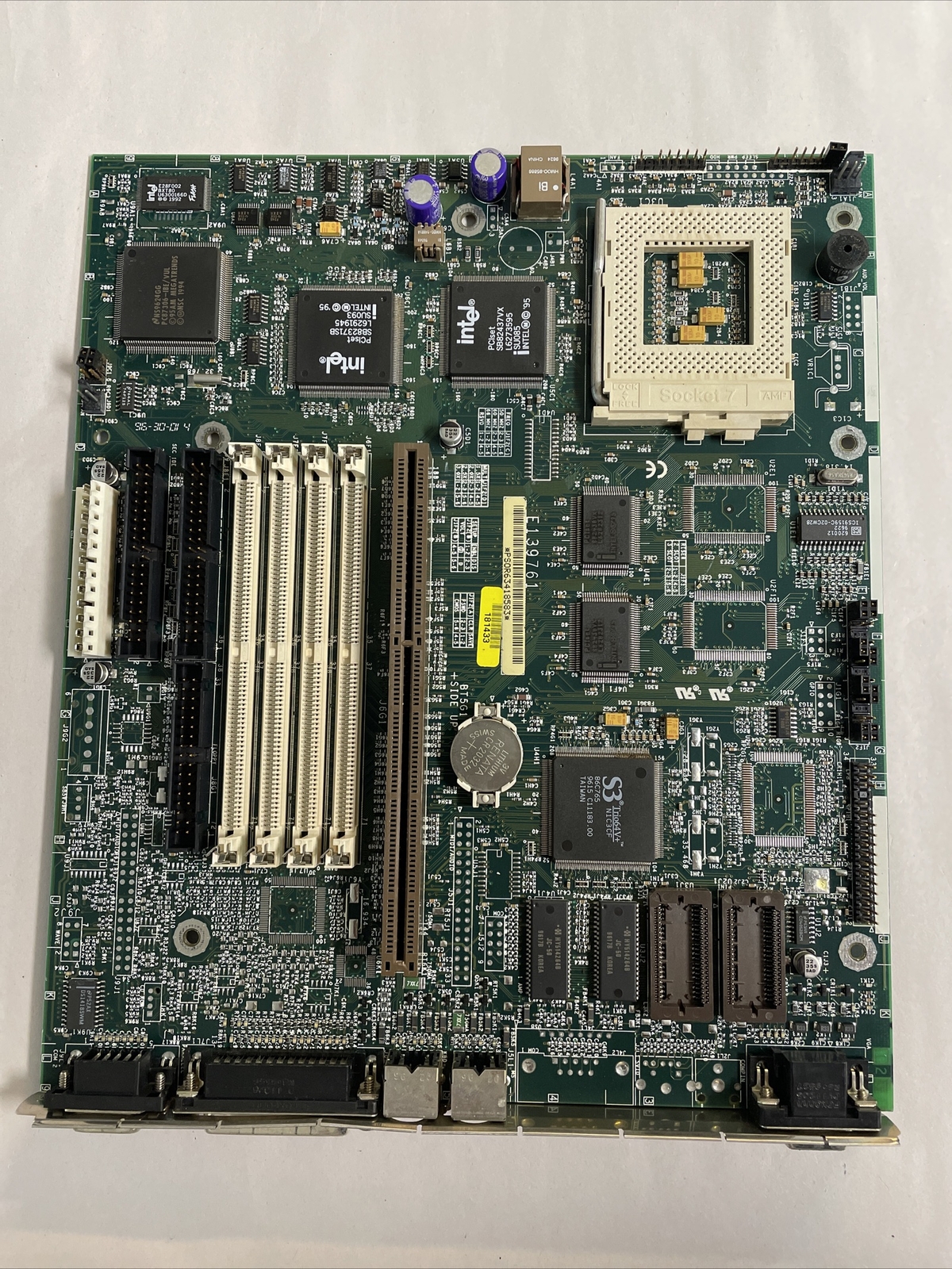 Vintage Intel 430VX Triton II Chipset Socket 7 Main System Motherboard ...