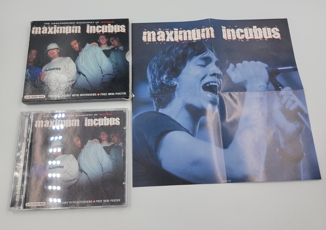 Maximum Incubus CD (2002) Used Good Condition with Poster HTF OOP | eBay