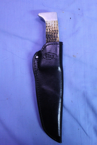 CASE XX 772-6 SS Utility Fixed Knife w/ Leather Sheath | eBay