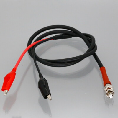 SHV High Voltage Connector 5KV 5000V Male to Alligator Clips RG59 cable ...