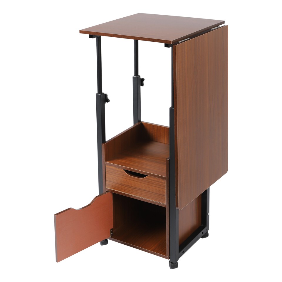 Overbed Laptop Table Desk Bed Table Folding Overbed Writing Table ...