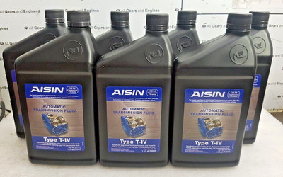 VOLVO XC90 AISIN OEM ATF-0T4 AUTOMATIC TRANSMISSION GEARBOX OIL 7L ...