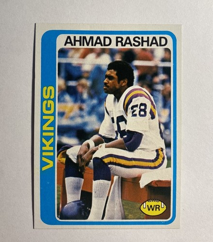 1978 Topps - #125 Ahmad Rashad | eBay