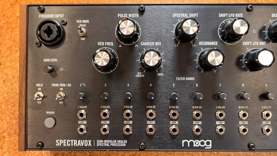 Moog Spectravox Analogue Vocoder and Filterbank with 8 Patch Cables | eBay
