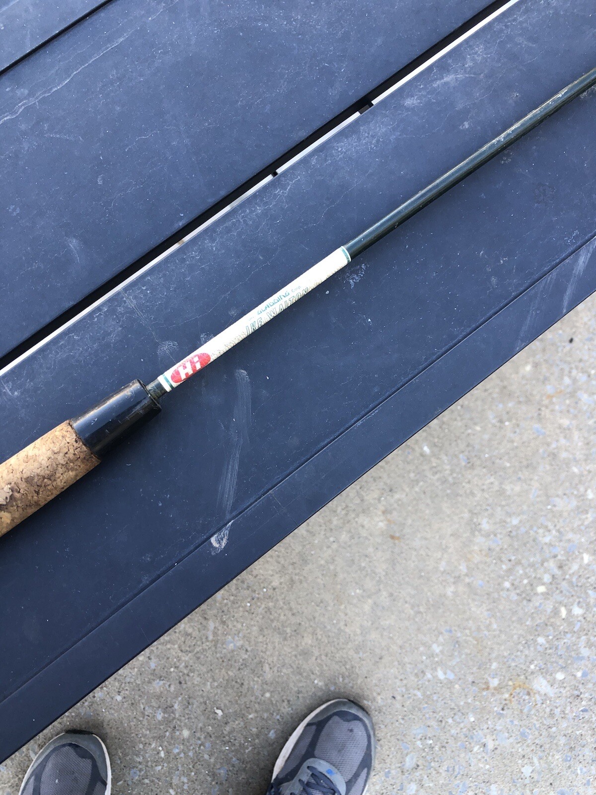 Fishing Vintage Ike Walton Gladding Hi Thermoweld Fiberglass 5’ Rod 1 ...
